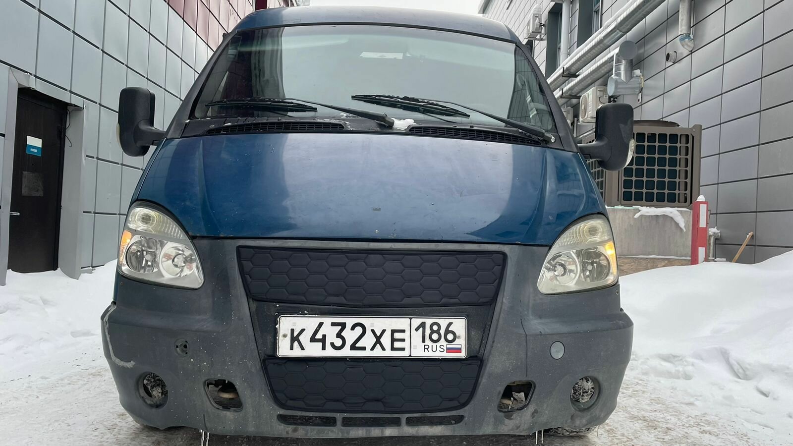 Утеплитель радиатора и бампера для ГАЗ Газель Соболь