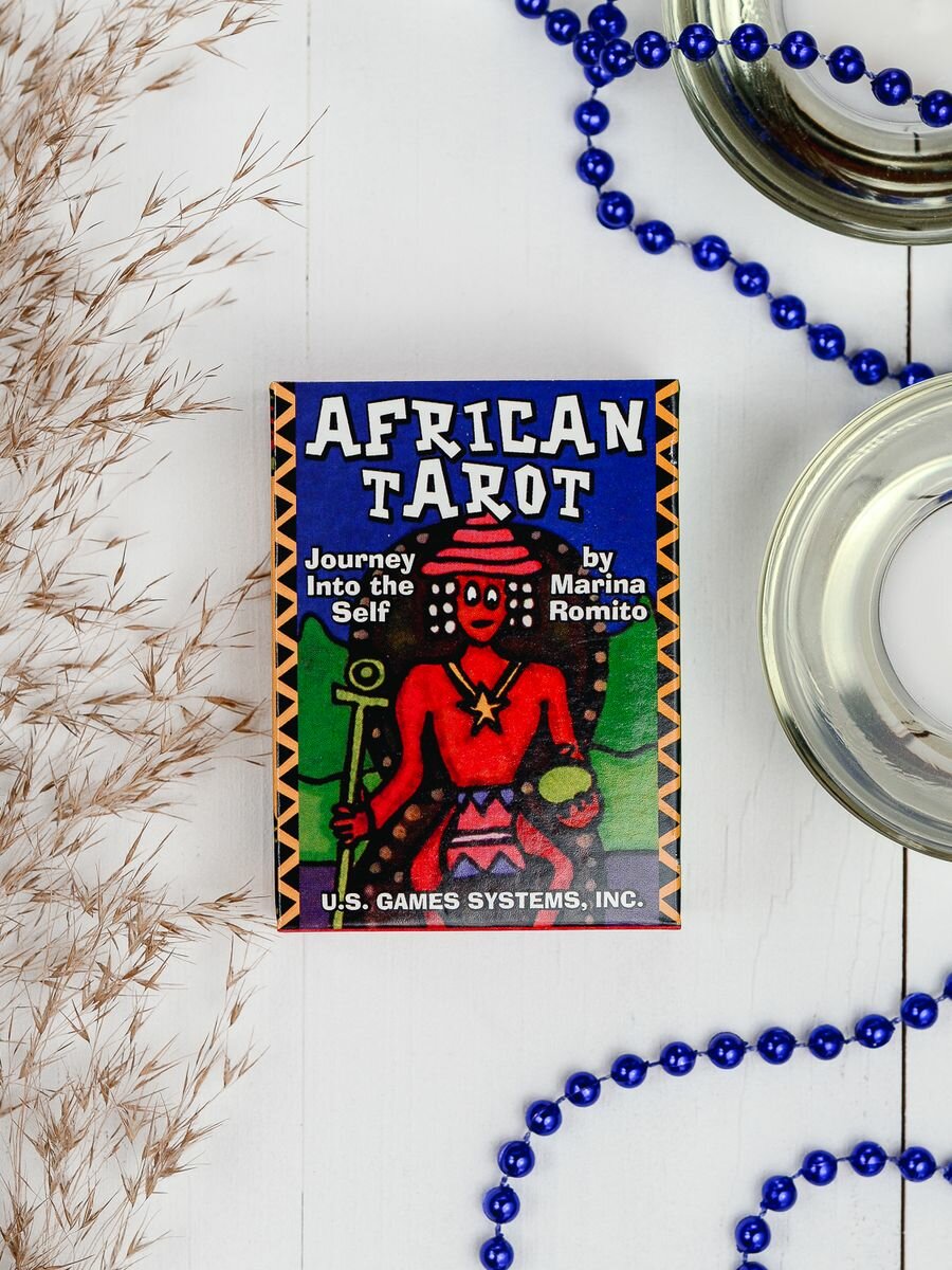 Африканское Таро / мини-колода Таро / African Tarot англ. яз.