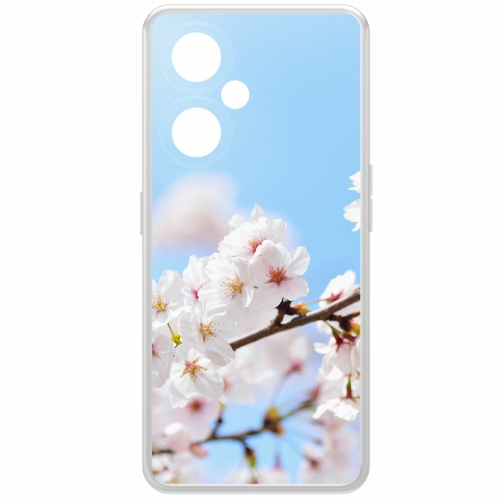 Чехол-накладка Krutoff Clear Case Цветение для OnePlus Nord CE 3 Lite