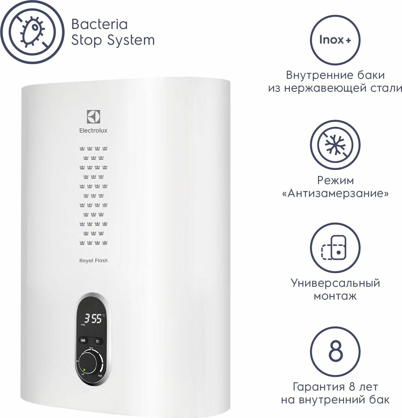 Водонагреватель Electrolux EWH 30 Royal Flash