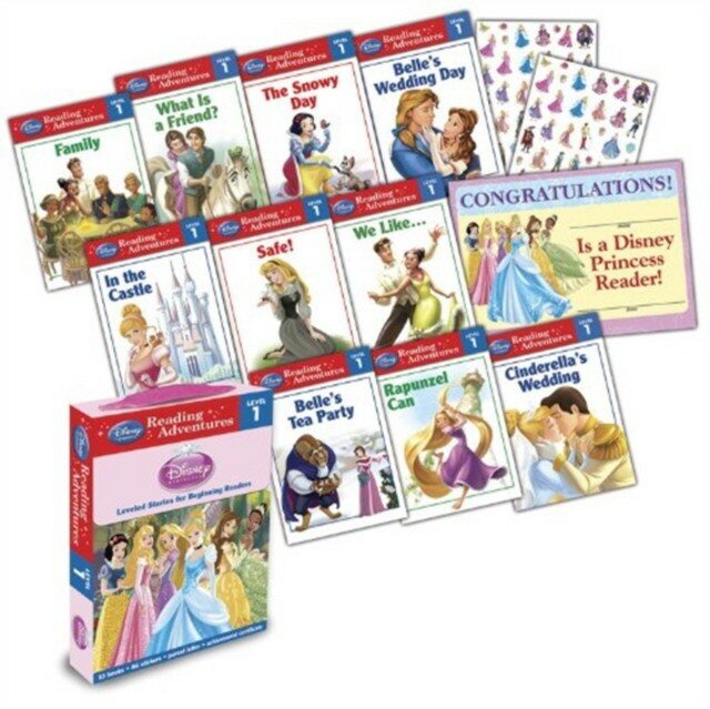 Disney Book Group "Reading Adventures Disney Princess Level 1 Boxed Set"