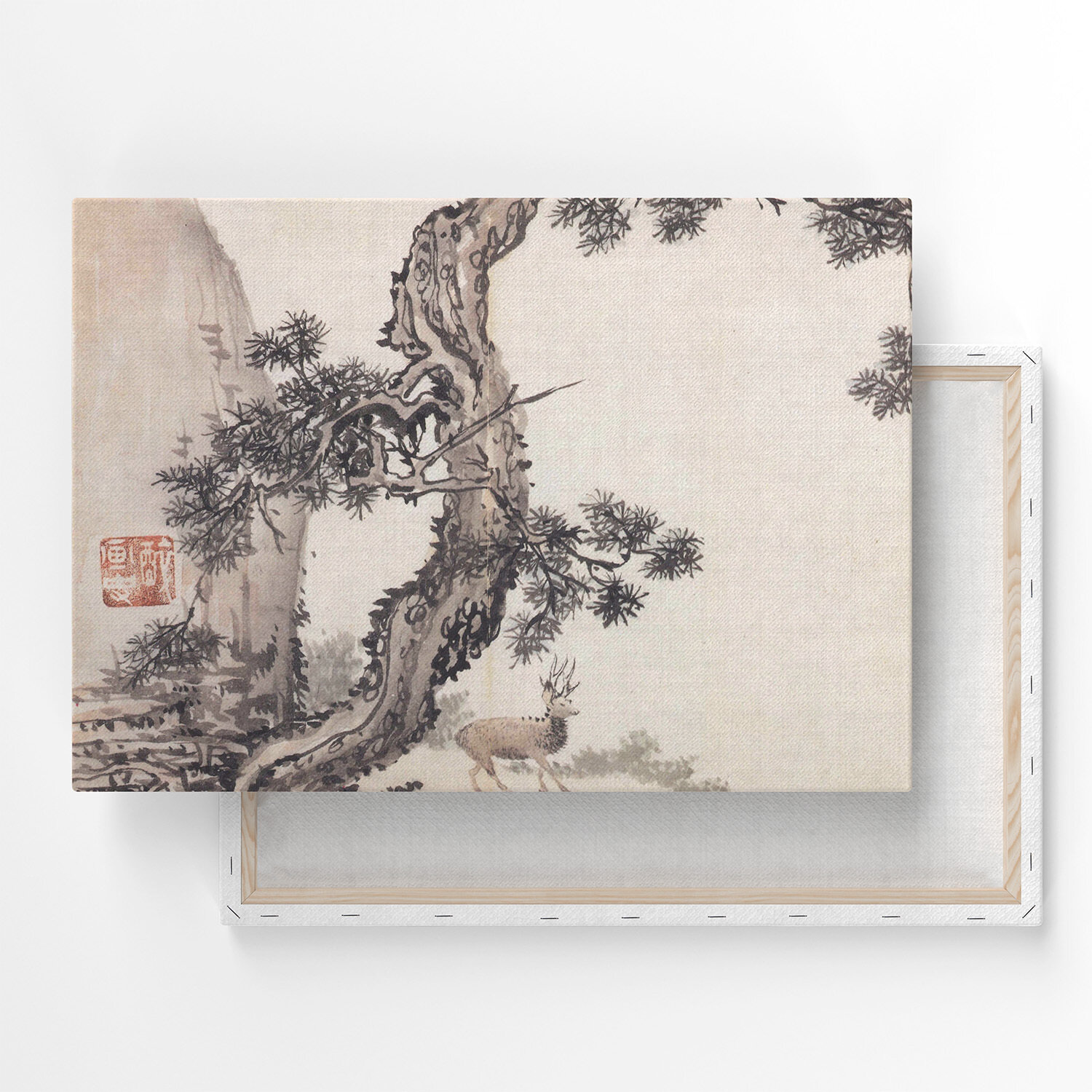 Картина на холсте, репродукция / Ким Хон До / Размер 30 x 40 см