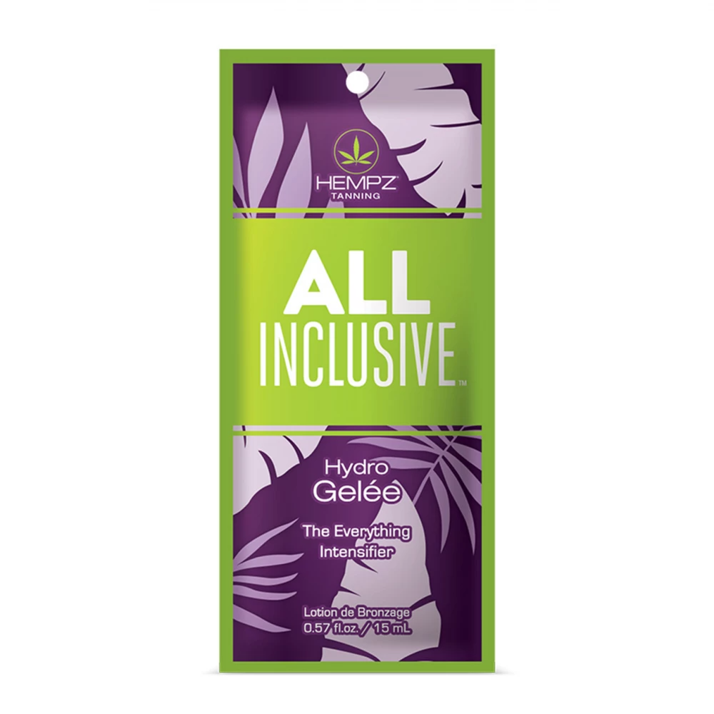 HEMPZ, Гелевый активатор загара с комплексом защиты пигмента тату от выцветания All Inclusive, 15 мл