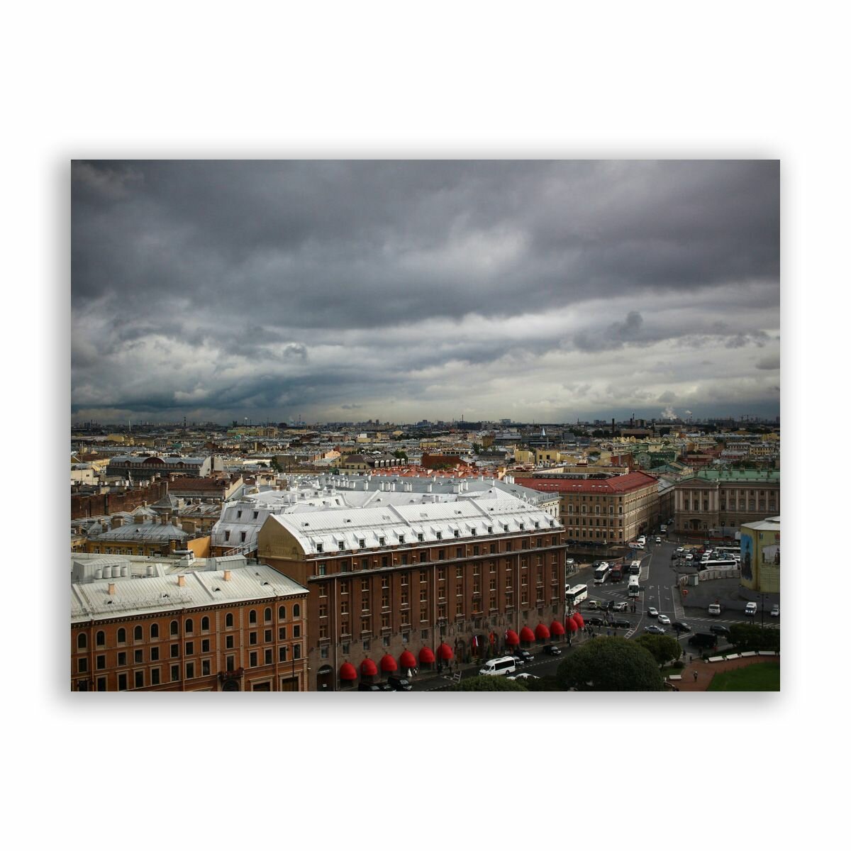 Постер, плакат на бумаге / Санкт-Петербург / Размер 30 x 40 см