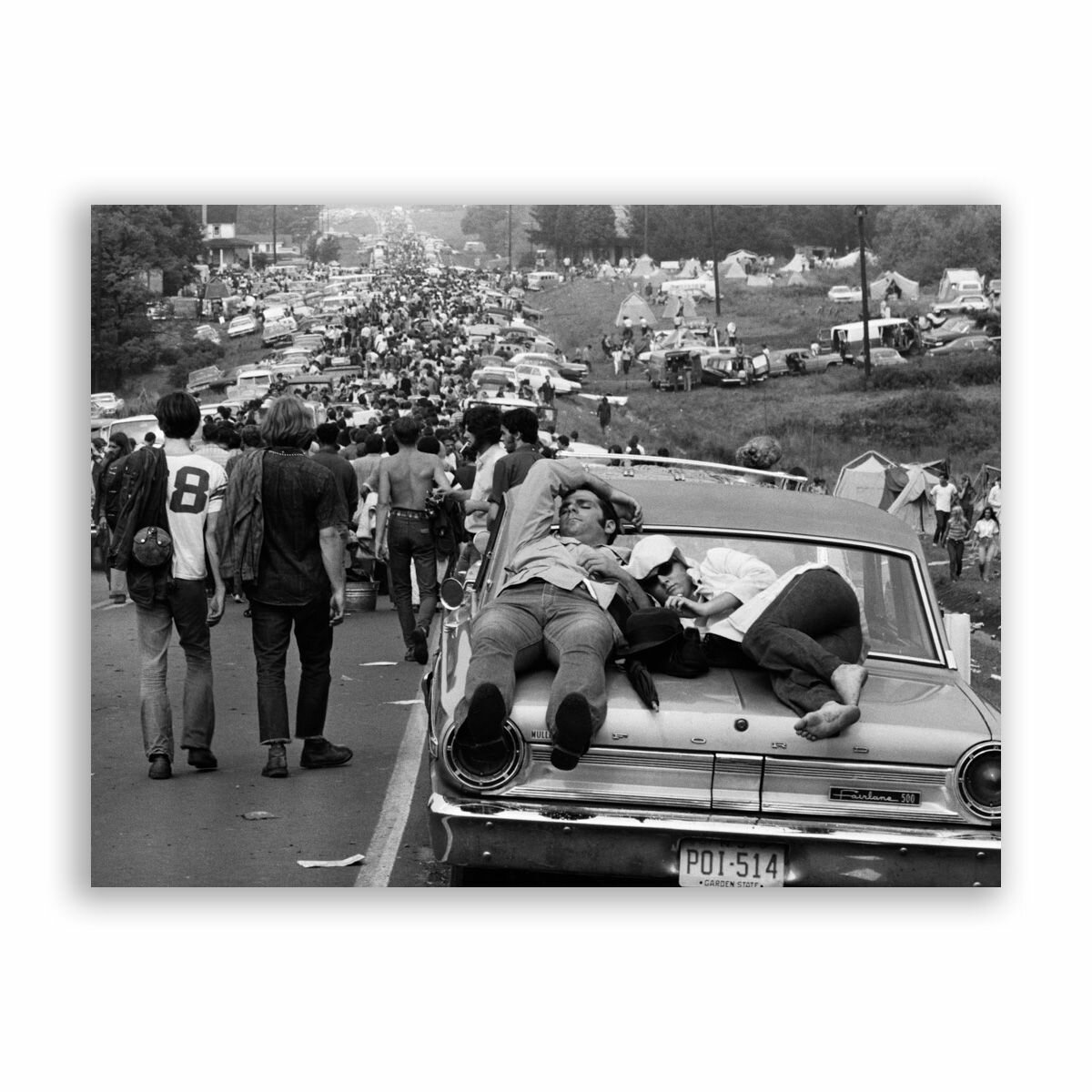 Постер, плакат на бумаге / Вудсток / Размер 30 x 40 см