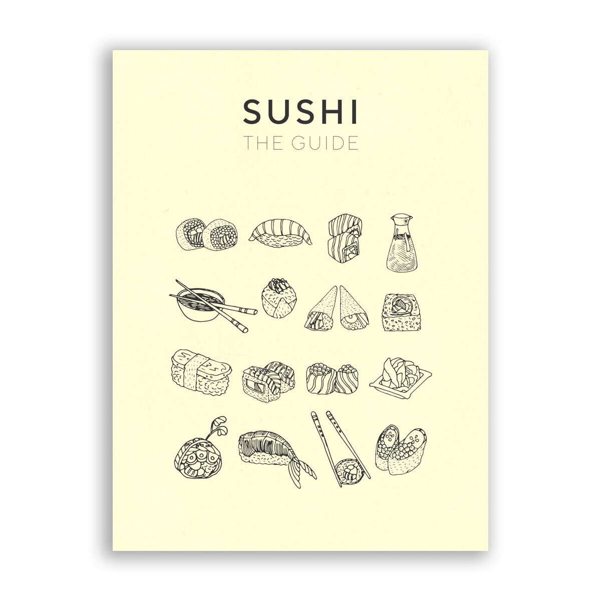 Постер, плакат на бумаге / Sushi / Суши / Размер 40 x 53 см