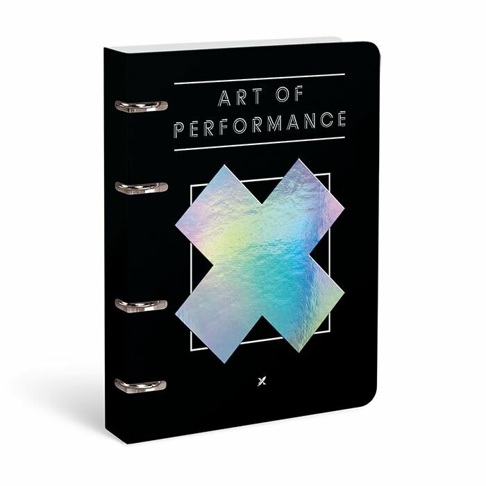 Тетрадь общая в клетку на кольцах MINDBENDING А5 120л. LOREX