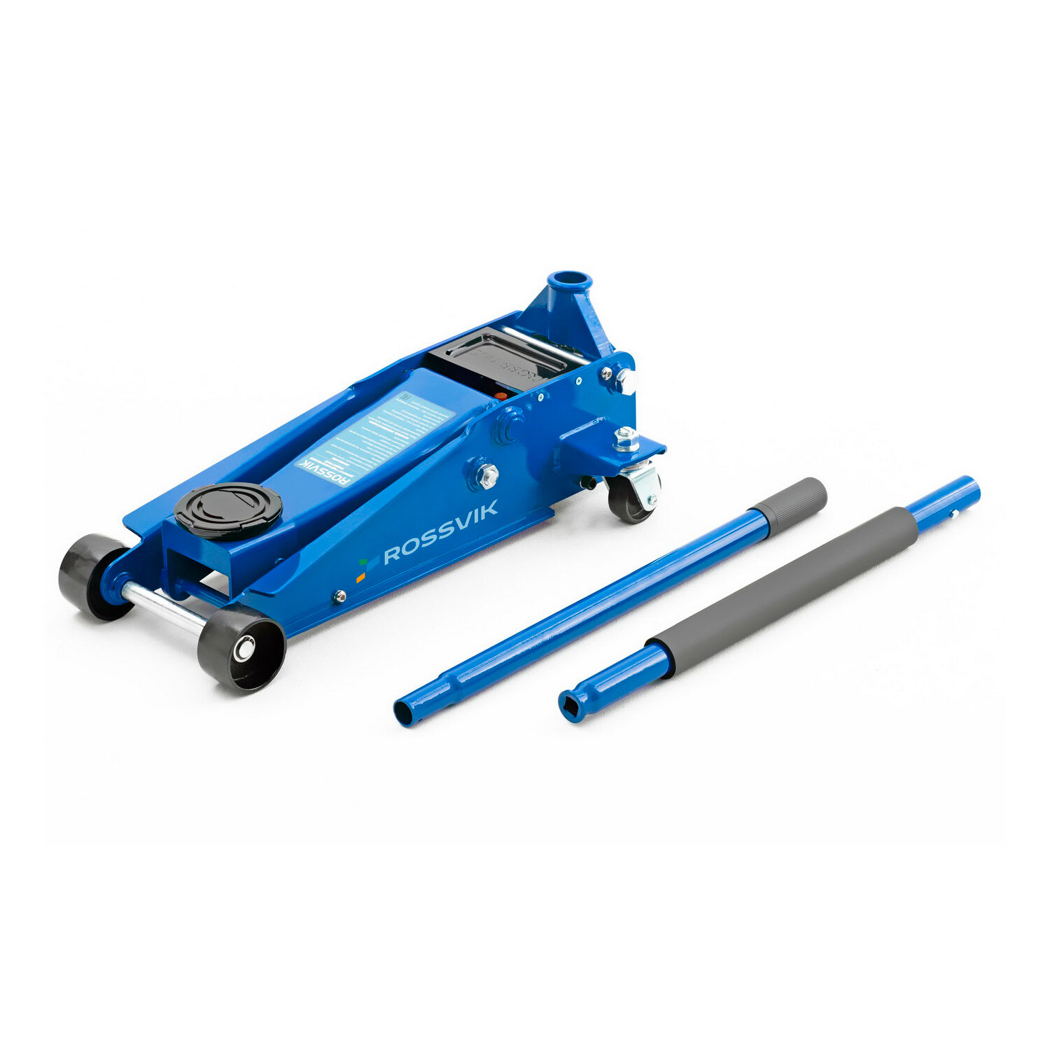 Домкрат подкатной V3 г/п 3,0т 133-465мм (ROSSVIK)