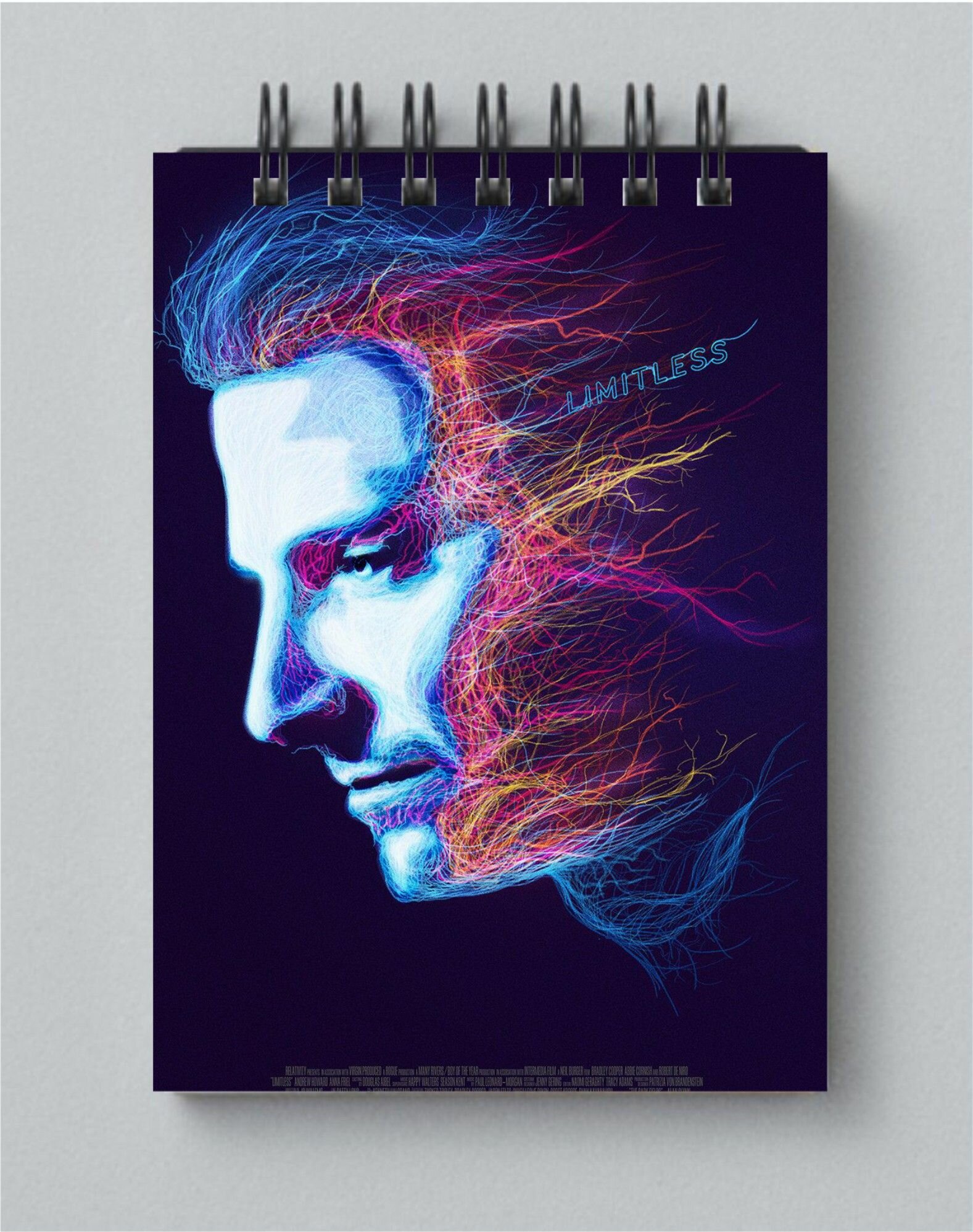Блокнот формата А6 "Области тьмы", Limitless
