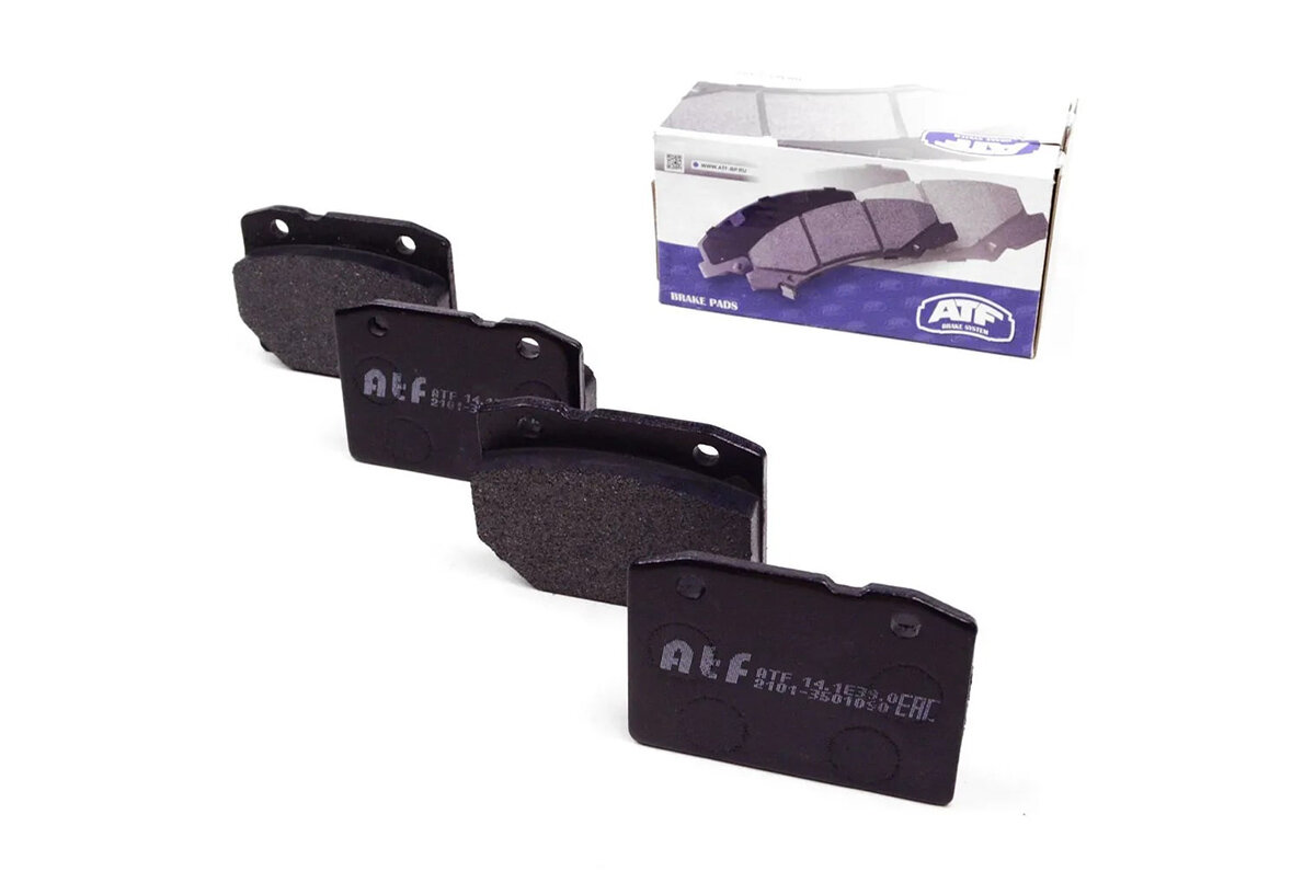 Колодки тормозные передние 2101-07 14.1Е39.0 ATF