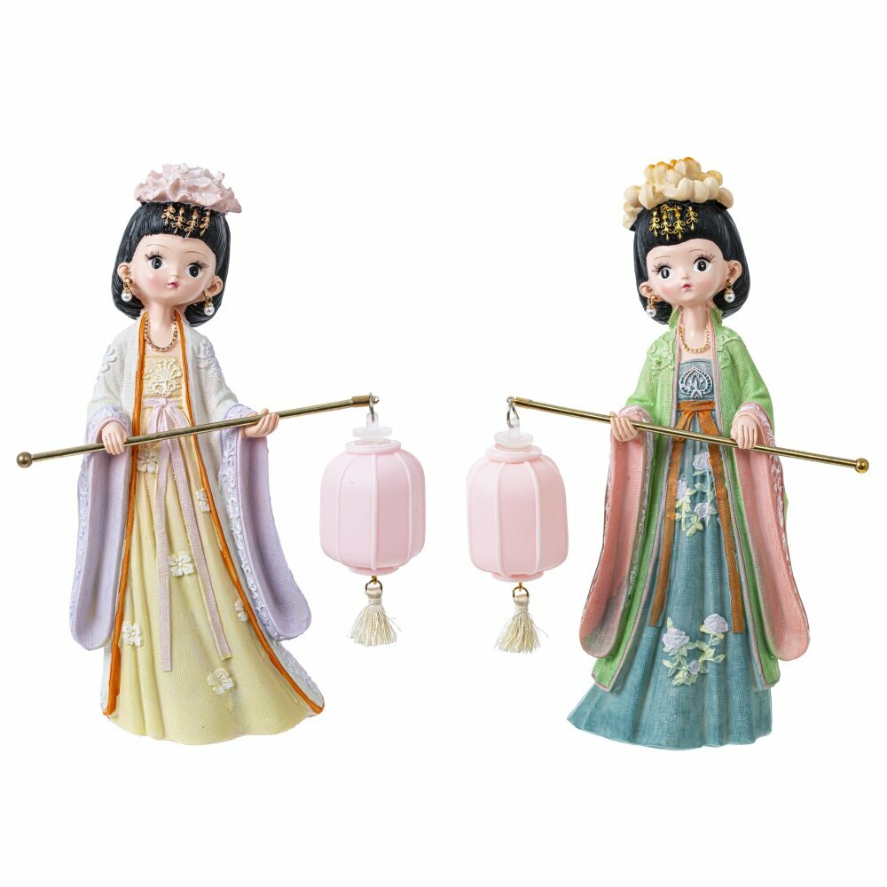 Фигурка 804088 "Гейша", L15 W9 H21 см, 2в. REMECO