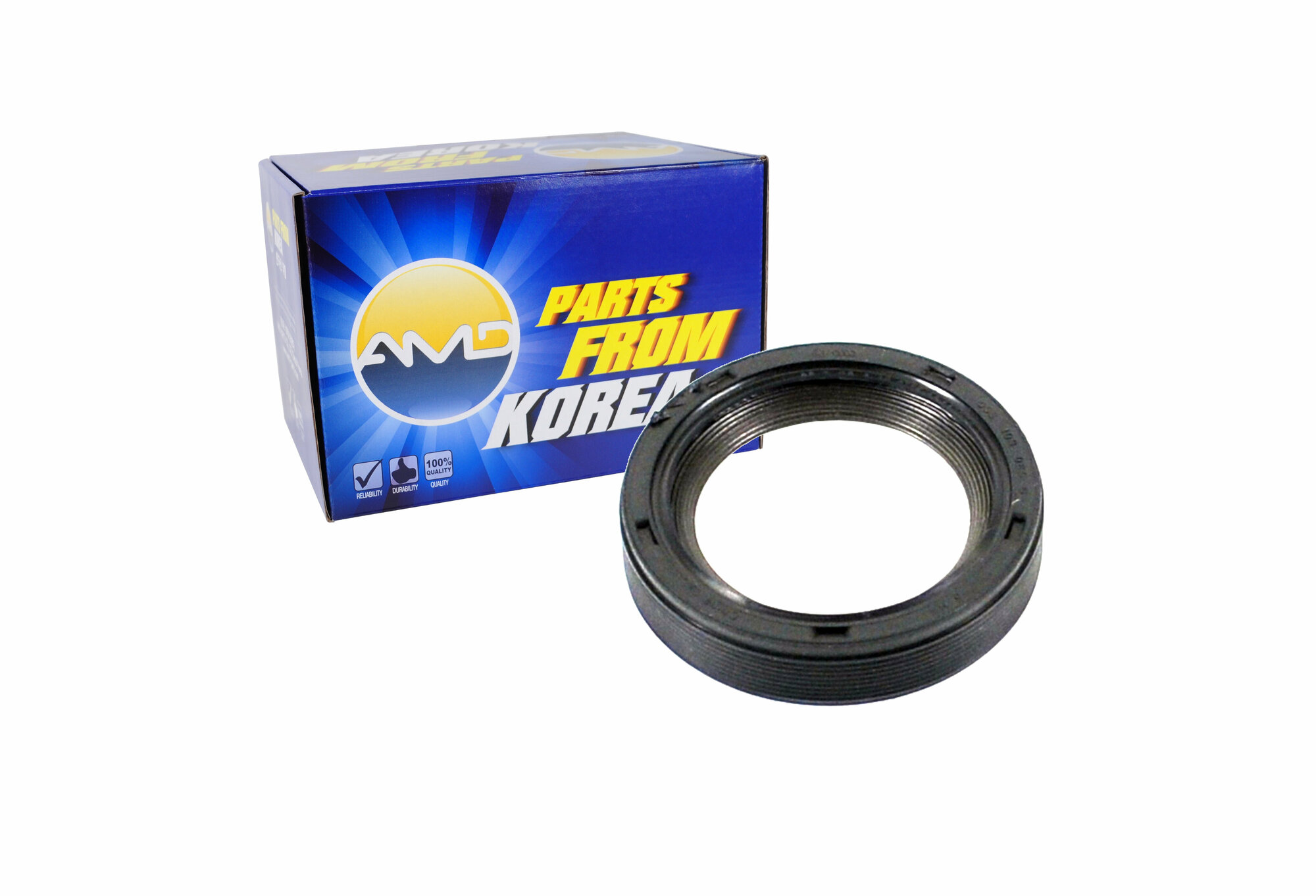 Сальник коленвала передний 038103085E AMD. SG267 для VOLKSWAGEN Polo седан V 612, 614 1,6 SKODA Rapid NH3 1,6 ASW