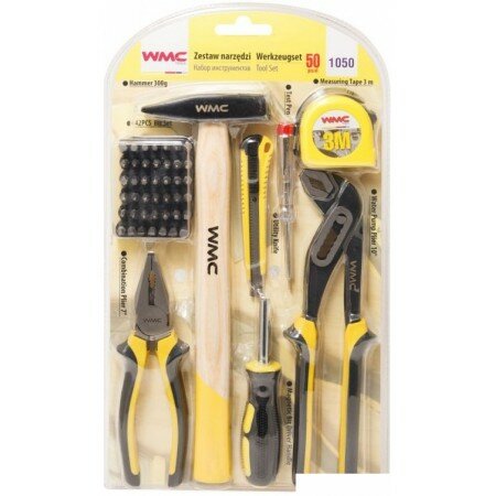 Универсальный набор инструментов WMC Tools 1050 (50 предметов)