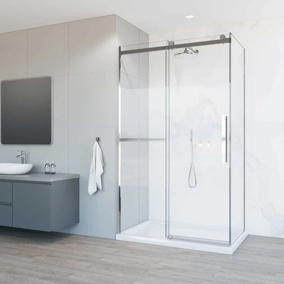 Душевой уголок 110x80 см Vincea Como Soft VSR-1CS8011CL прозрачное