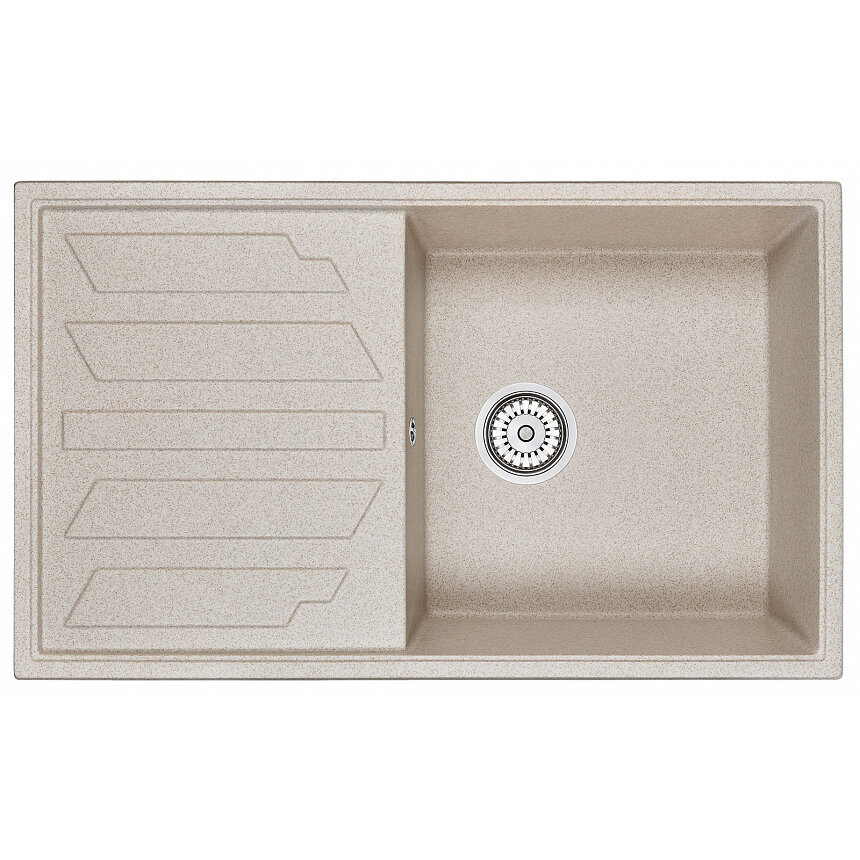 Кухонная мойка Granula GR-8601 86х50 пирит