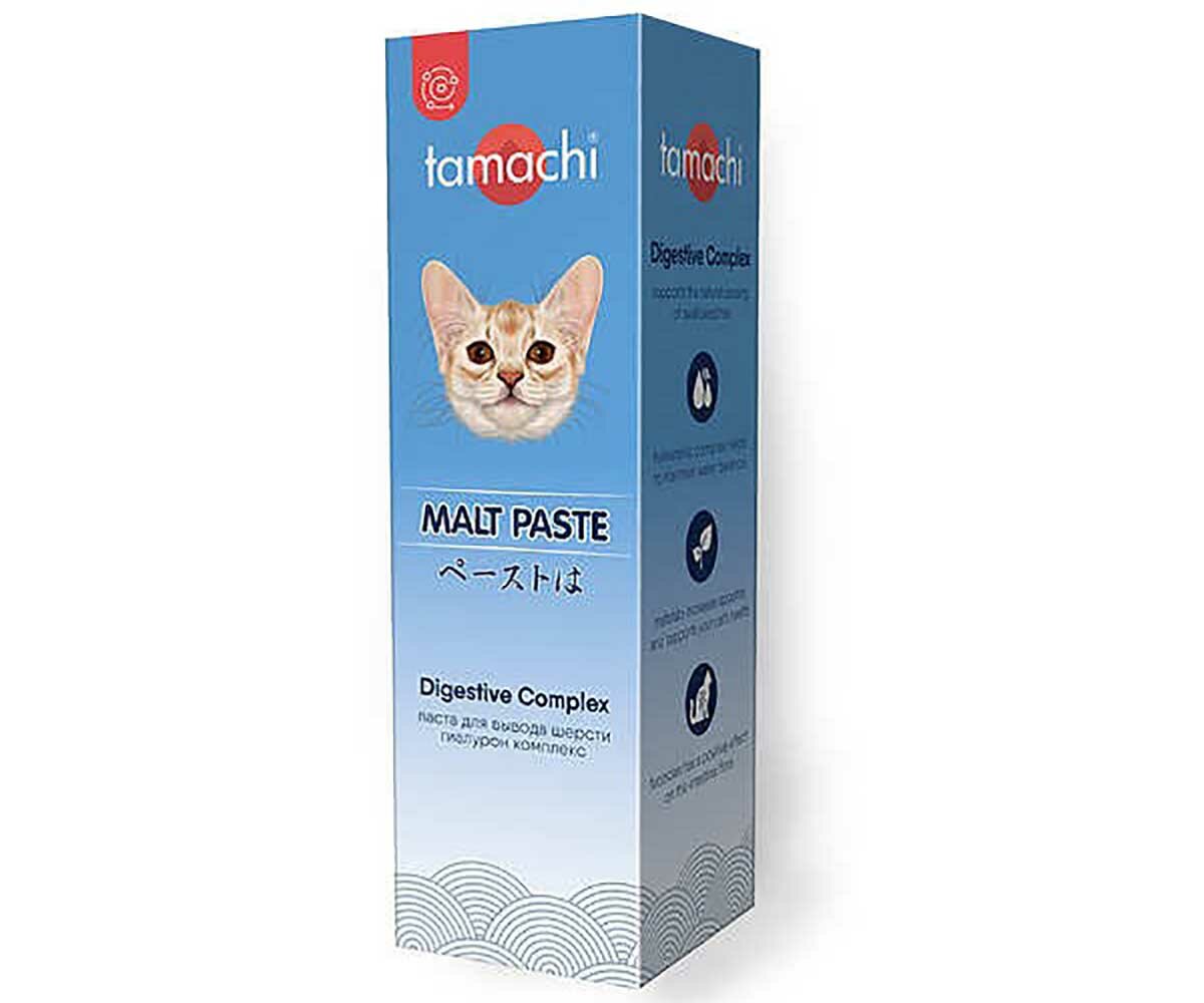 Паста для кошек для выведения шерсти из желудка Tamachi мальт паста 100мл t502