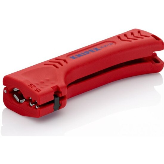 Инструмент для удаления изоляции Knipex 1690130SB, универсальный, для кабеля домовой и промышленной сети, 130 mm