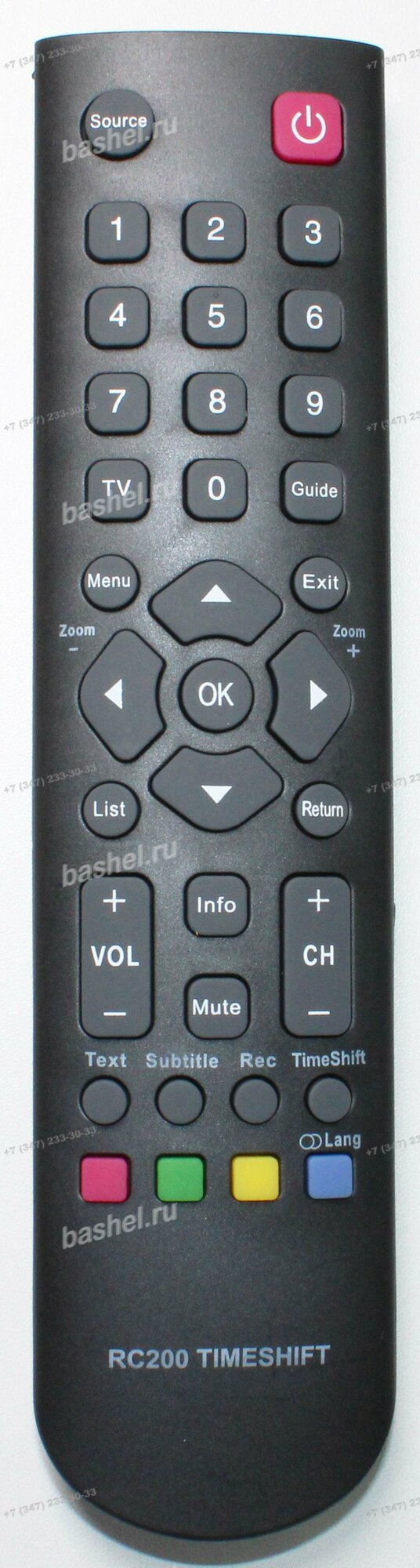 ERISSON RC200 Timeshift (RC3000E02), Пульт ДУ
