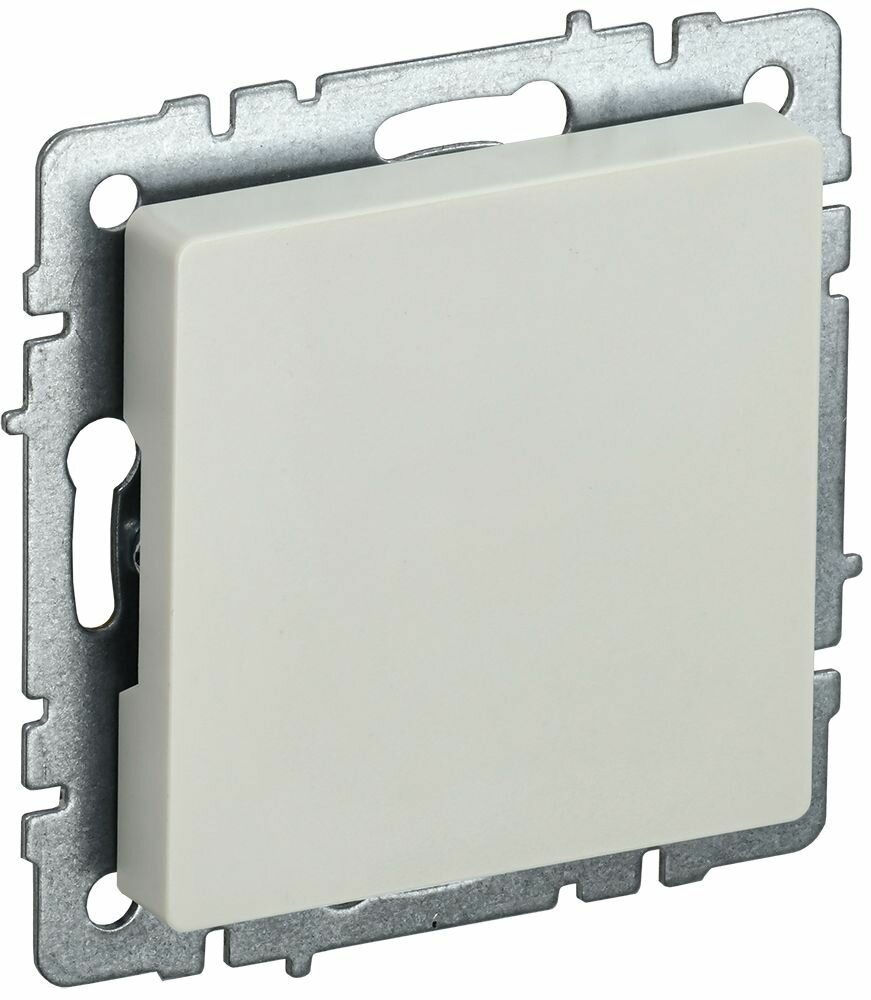 BRITE Заглушка с суппортом 2шт МЗ10-БрКр бежевый IEK