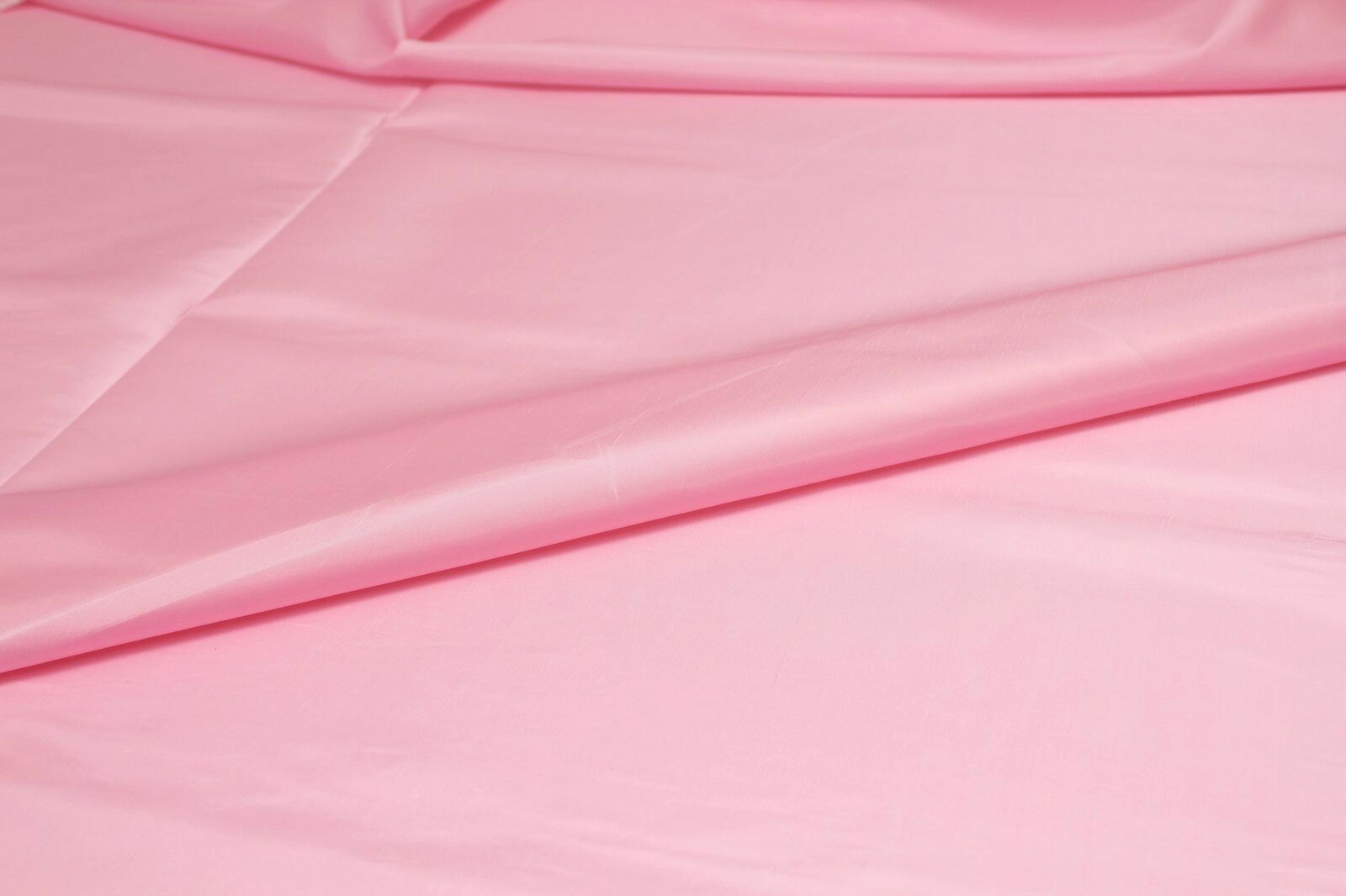 Ткань Тафта розовая перламутровая, ш146см, 0,5 м