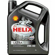 Shell Масло моторное Shell Helix Ultra 0W-40 4л На складе
