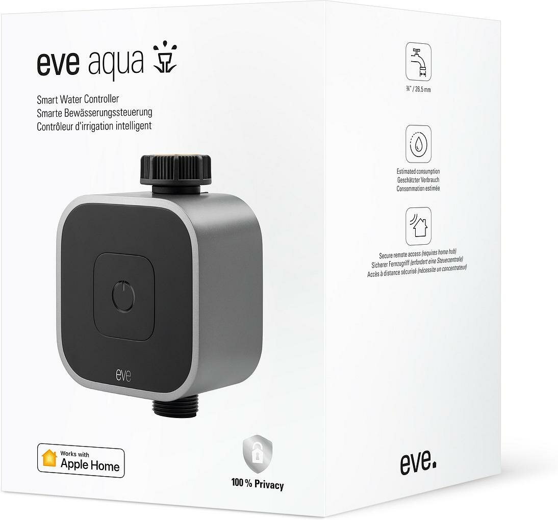 Блок управления поливом Eve Aqua V3 2022 Apple HomeKit 10ECC8101
