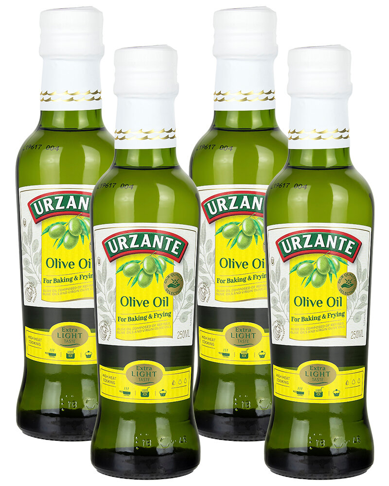 Масло Оливковое Urzante 100% 0,25л - 4 шт