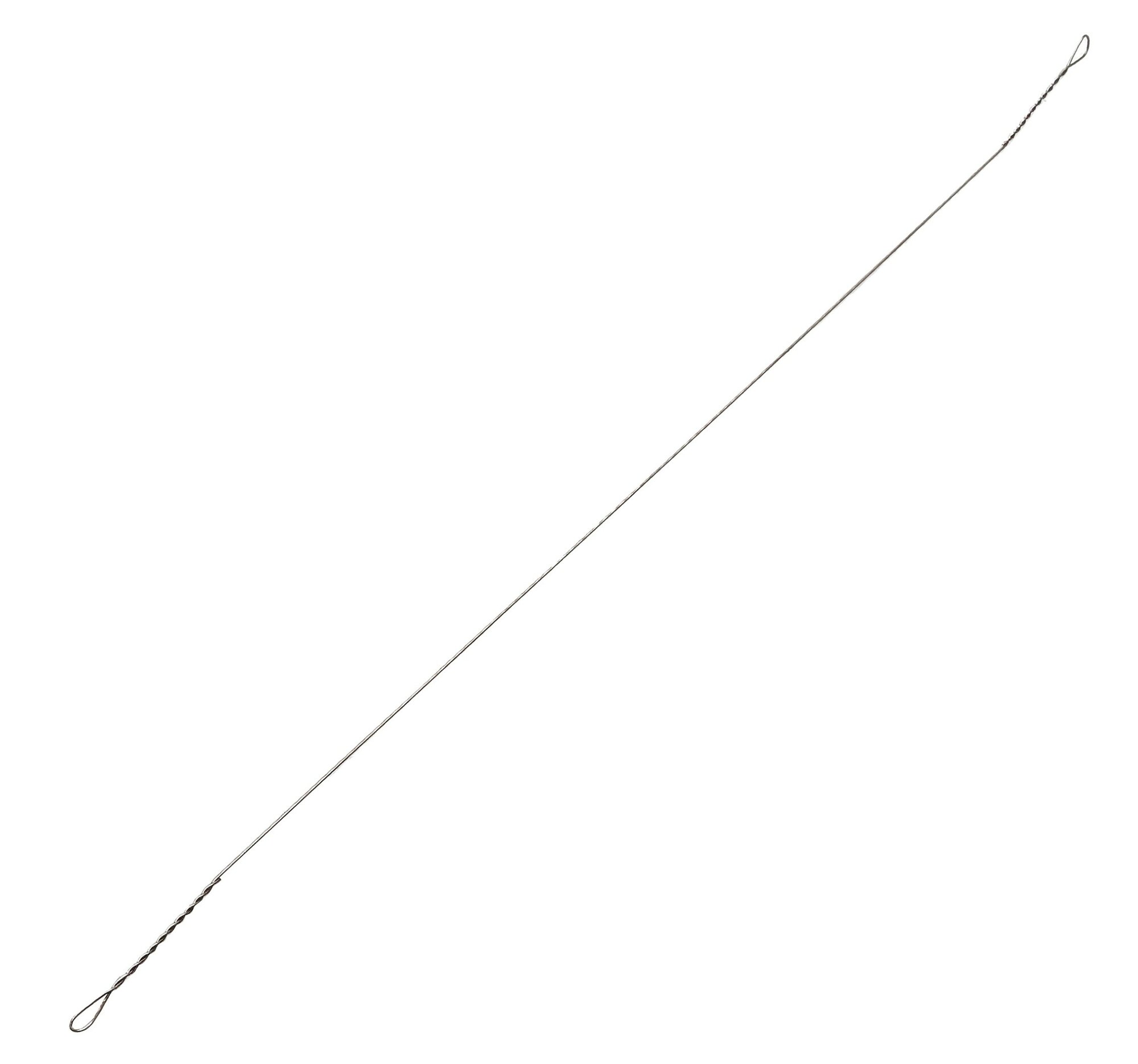 Поводок Тула из струны 0,3 мм длиной 15 см, надежный элемент оснастки для рыбалки