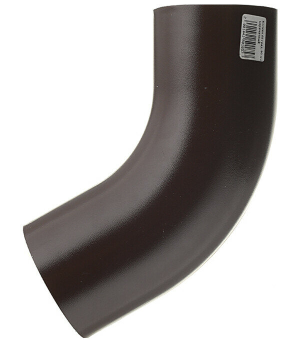 Колено трубы Grand Line металлическое d90 мм 60° коричневое RAL 8017 Grand Line 088004