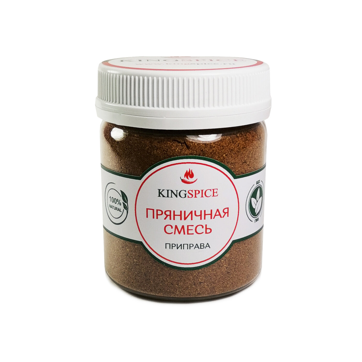 Пряничная приправа KINGSPICE, дробленая и молотая, для выпечки,100 гр