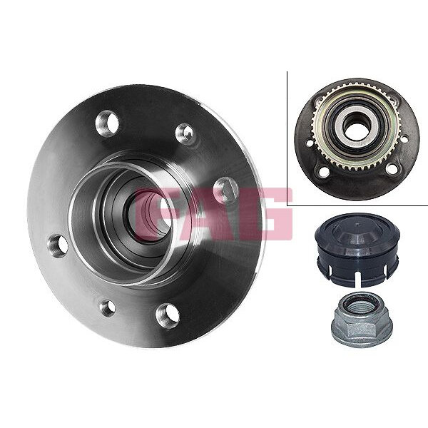Подшипник ступицы к-т для автомобиля Renault, FAG 713 6306 50 (1 шт.)
