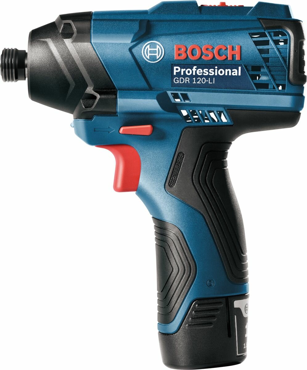 Гайковерт аккумуляторный Bosch GDR 120-Li 06019F0000, 12В 100Нм, 0xLi-ion