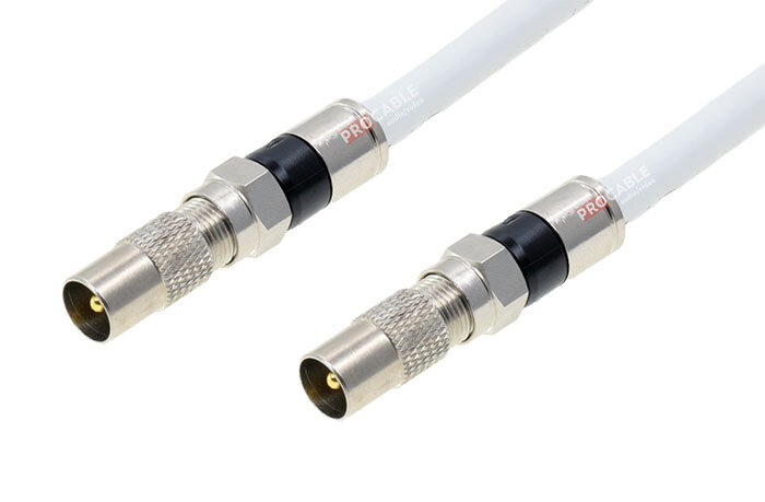 Антенный телевизионный кабель HDTV (штекер-штекер) ITALY 1.0 метр