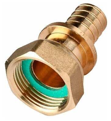 456337 (366077) REHAU Переходник с накидной гайкой бронза ВР 20-G 1/2 RX+