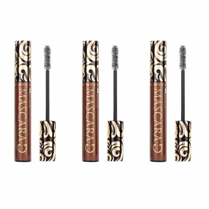 Relouis Тушь для ресниц Mascarad, Объемная, коричневая, 10 гр, 3 шт