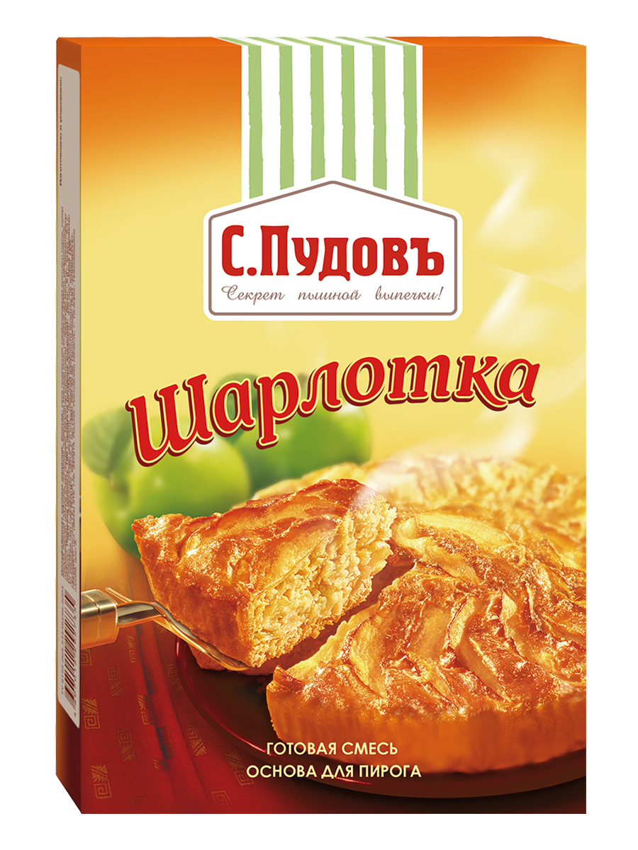 Смесь для выпечки С. Пудовъ Шарлотка 350 г