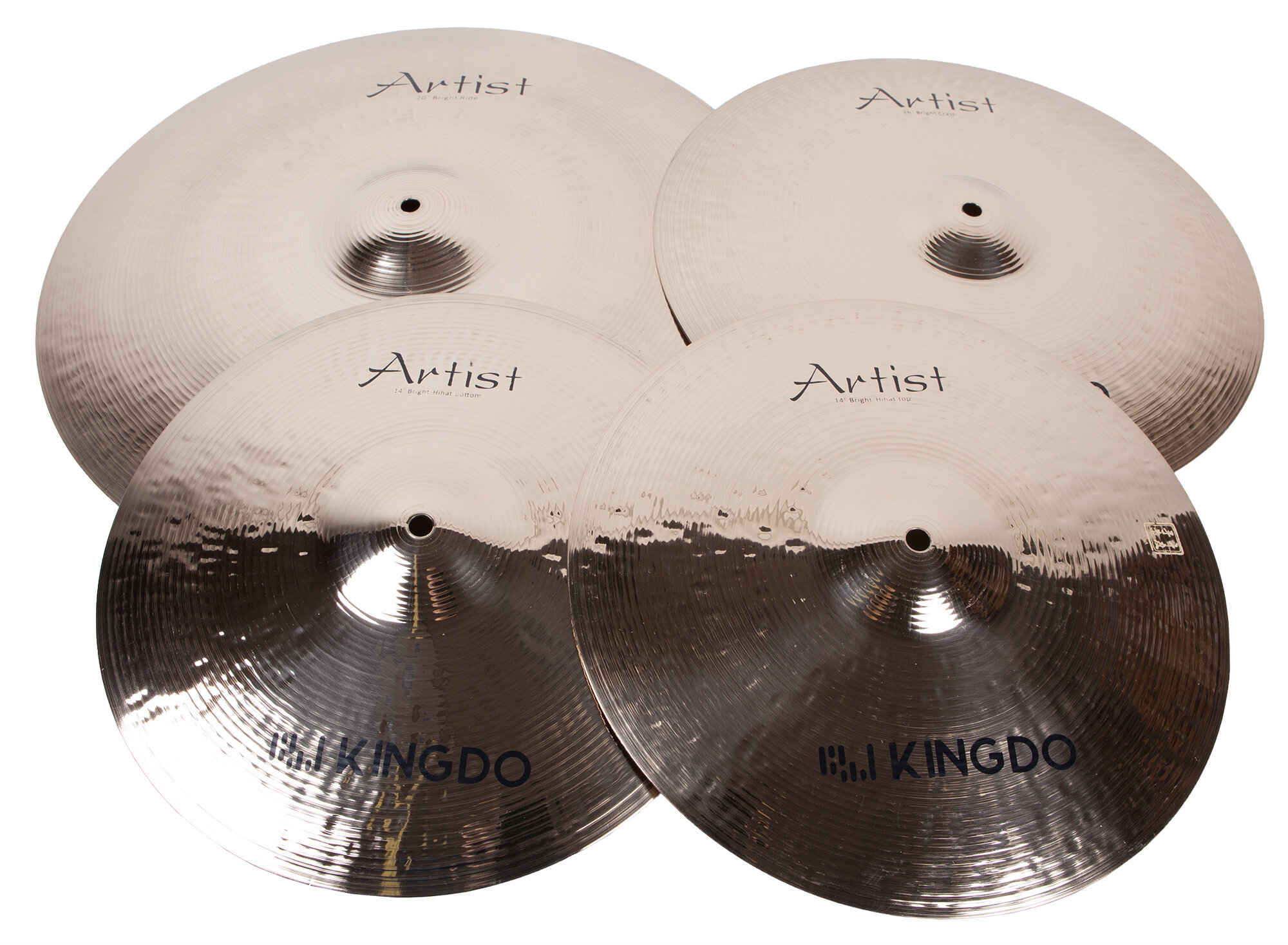 Комплект тарелок KINGDO ARTIST BRIGHT SET 14"+16"+20"