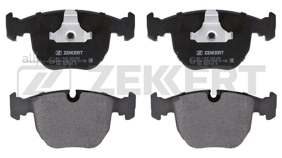 ZEKKERT BS-1150 Колодки торм. диск. передн. Alpina B10 (E39) 96- BMW 5 (E39) 96- 7 (E38) 94- X3 (E83) 06- X5 (E5