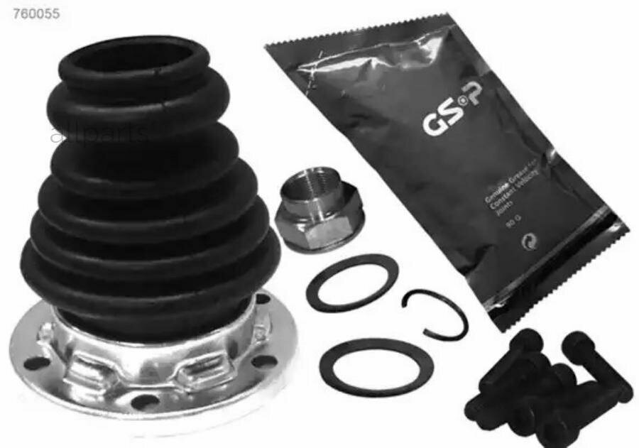 GSP 760055 Пыльник шруса комплект AUDI A3 (8L1)