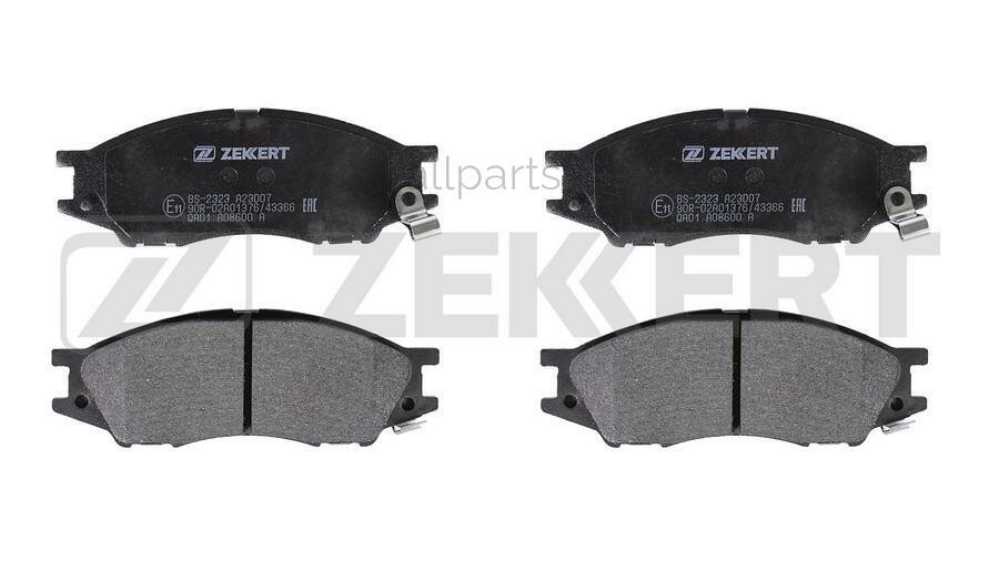 ZEKKERT BS-2323 Колодки торм. диск. передн. Nissan Almera Classic (B10) 06- Almera (N16) 00-