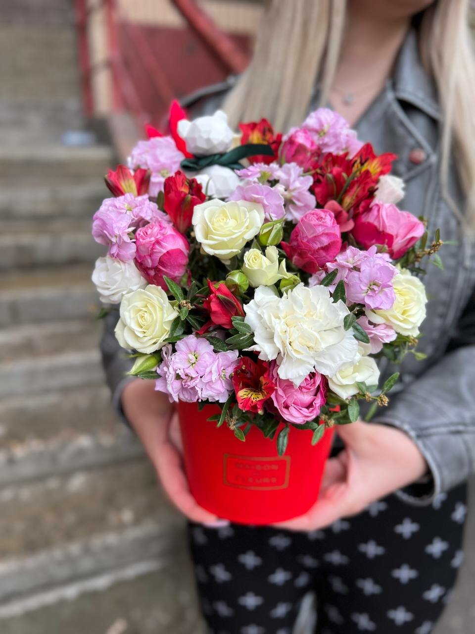 Цветочная коробка Империя страсти