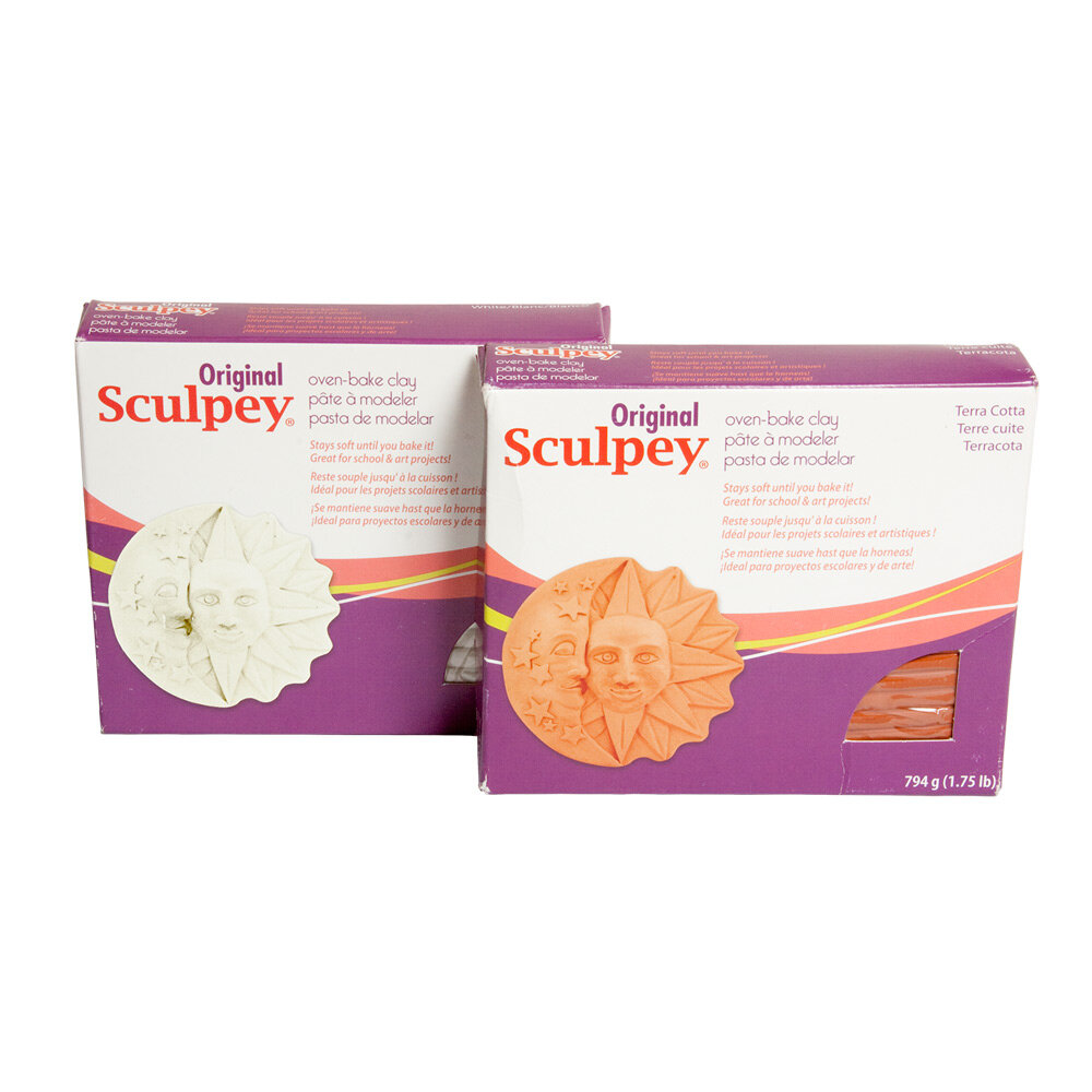 Sculpey' Original полимерная глина S2-YR89 794 г - универсальная масса для лепки и скульптуры цвет T терракотовый