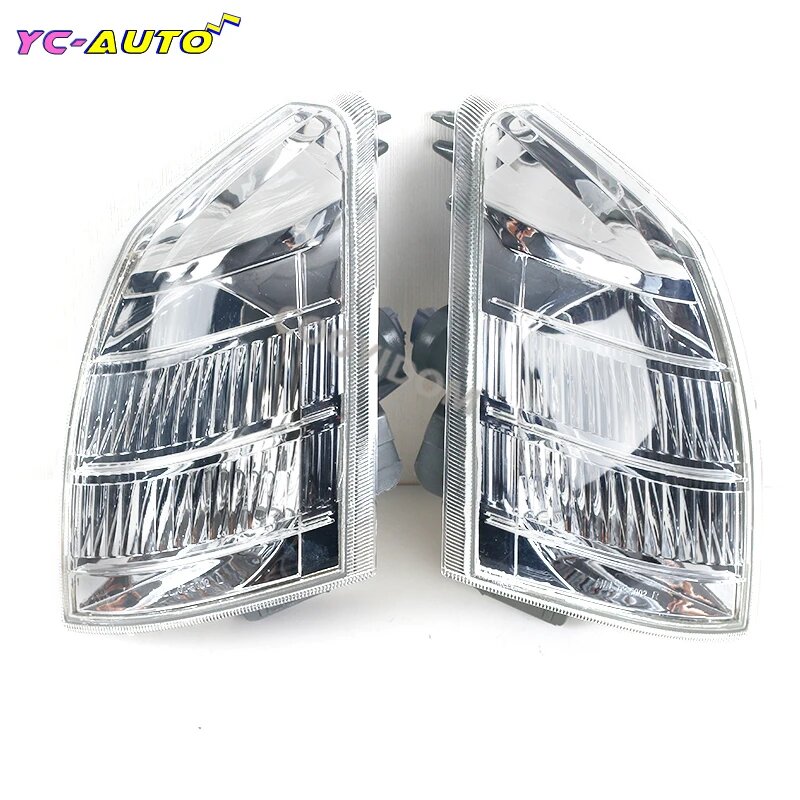 Автомобильный передний индикатор, противотумансветильник РА, корпус, прозрачные линзы, нижний угол автомобисветильник бампер для Nissan X-Trail T30 2001-2007, без лампочек