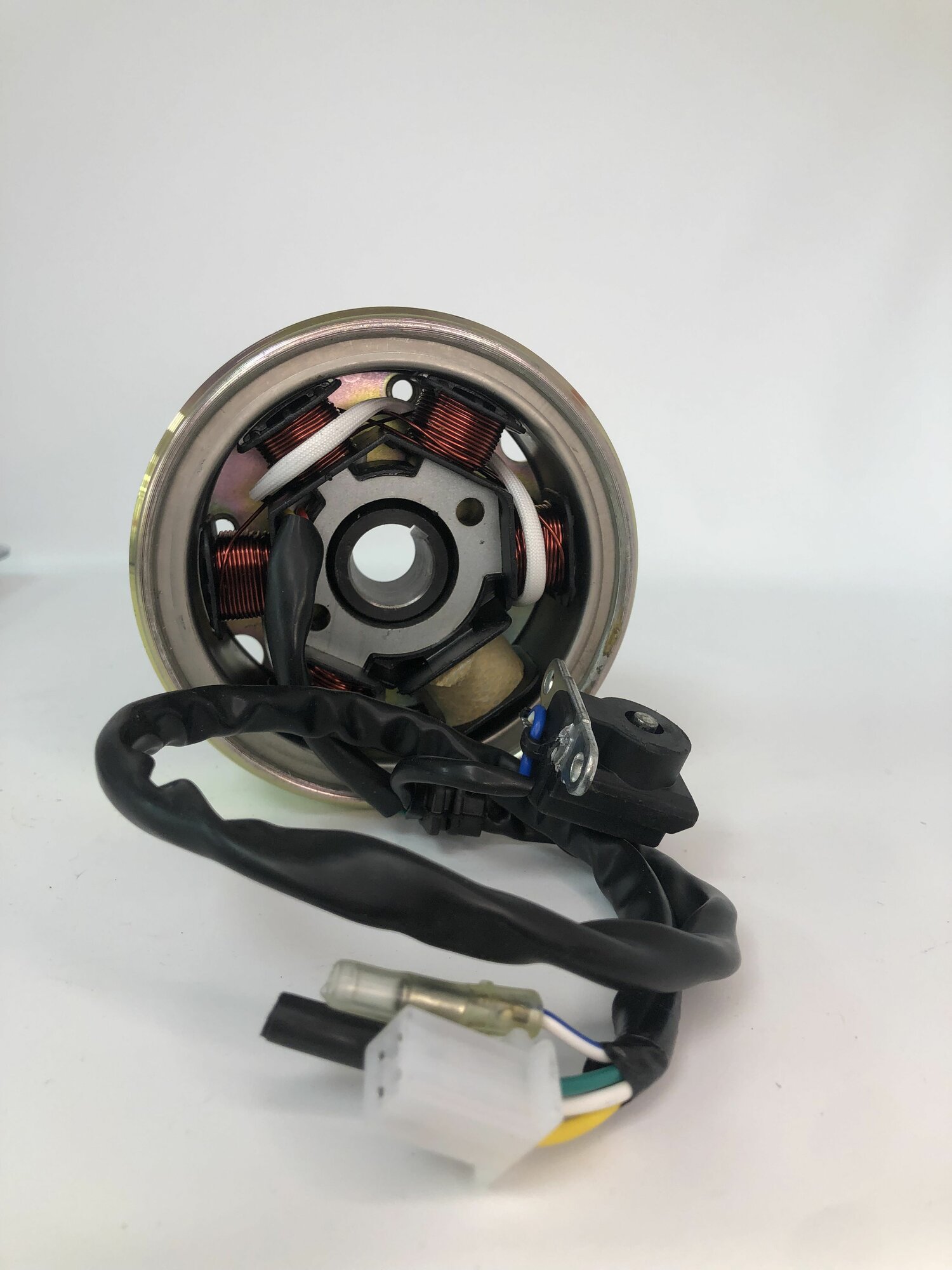 Магнето в сборе 152QMI/157QMJ 125/150сс 8 катушек (ротор + статор)