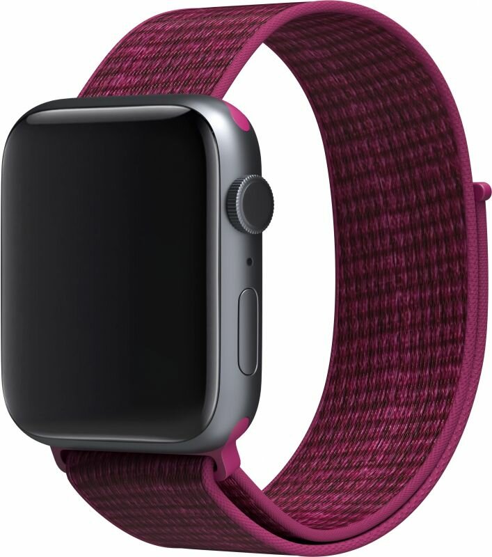Ремешок moonfish для Apple Watch 38/40/41 мм, нейлон, малиновый
