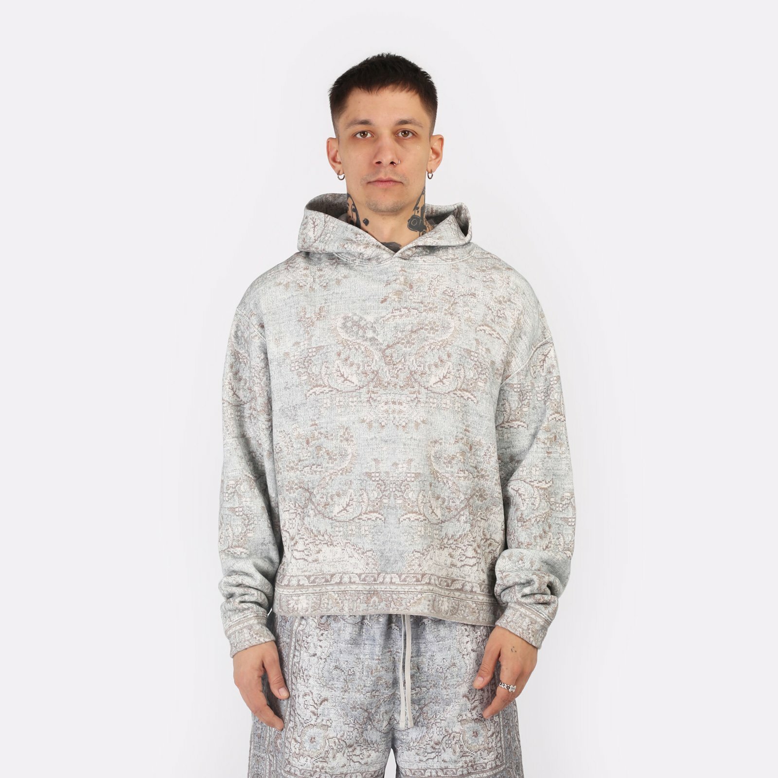 Худи Rug Cropped Hoodie