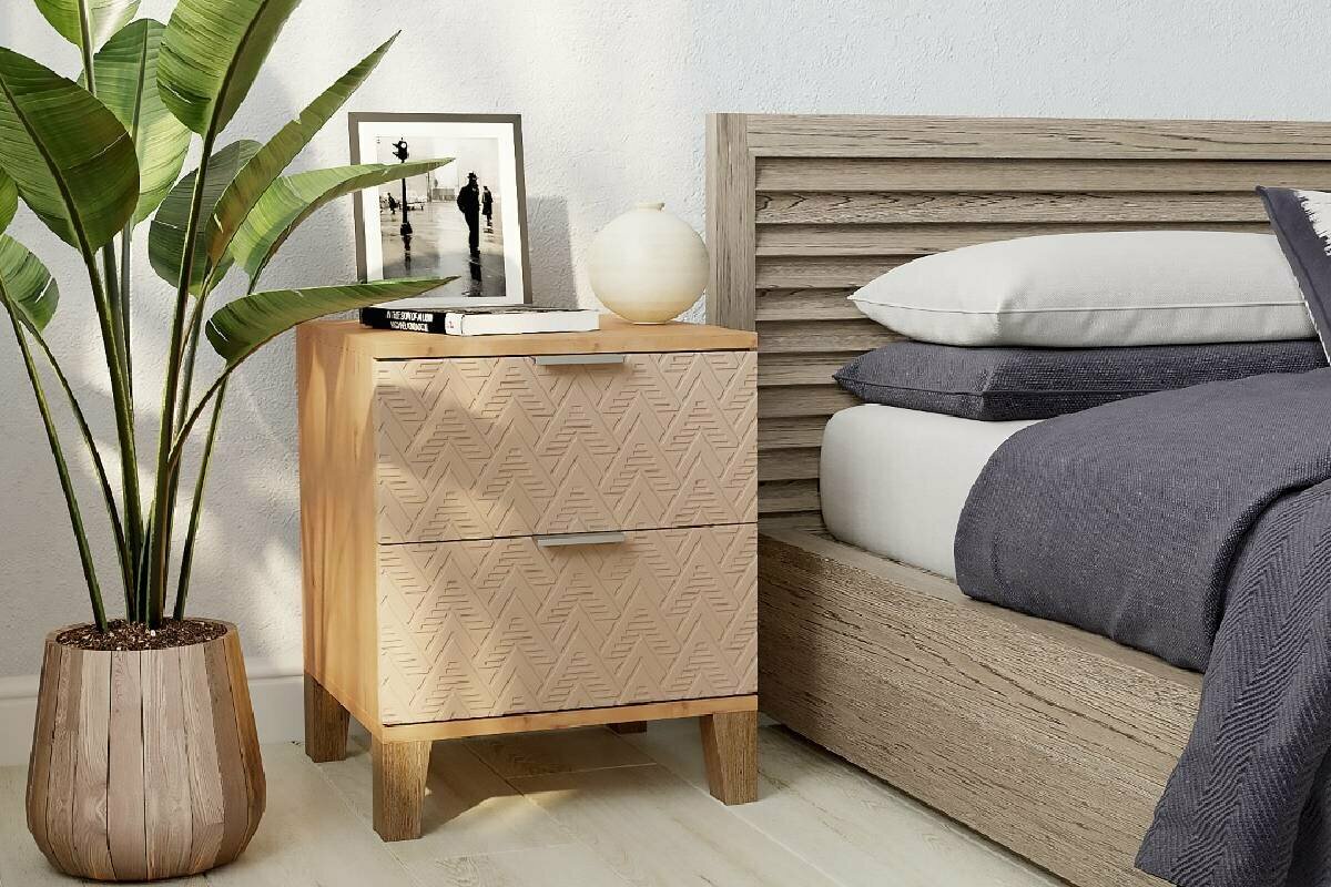 Тумба прикроватная Марвин Йорк Сантьяго для документов для книг для обуви для одежды для посуды 50*50*40