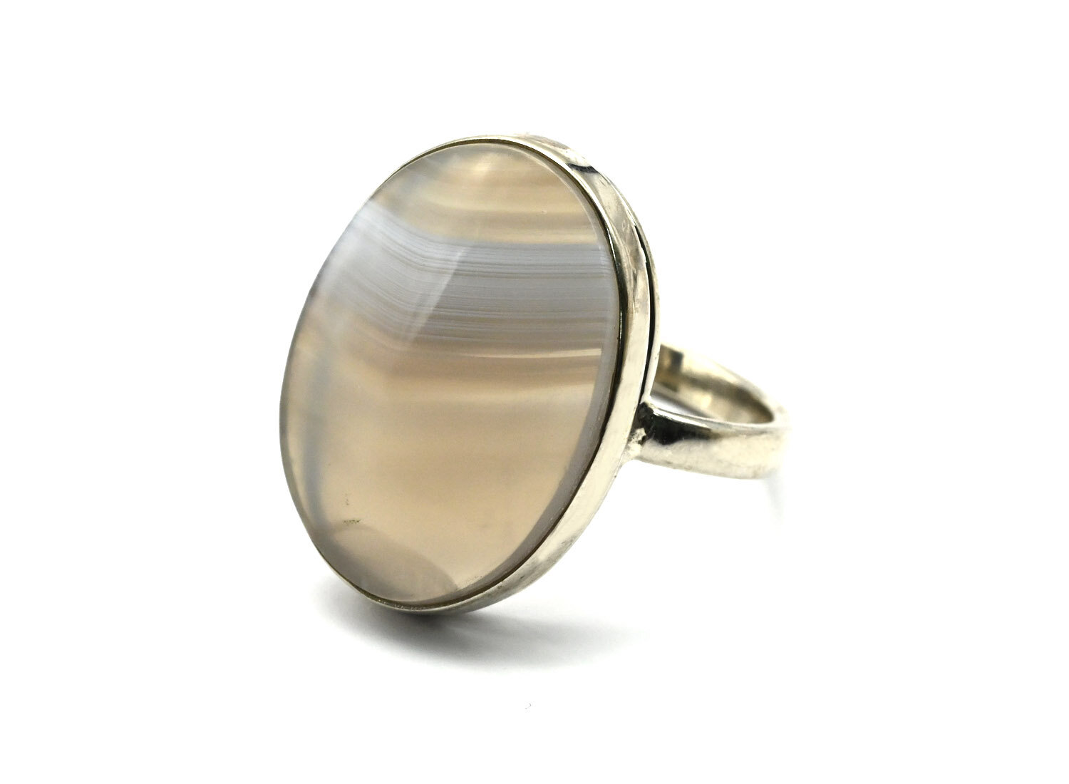 Кольцо, агат