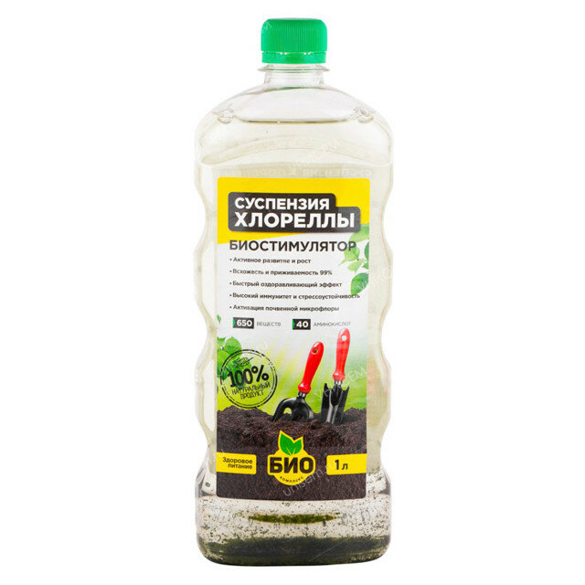 Стимулятор роста Суспензия хлореллы 1л