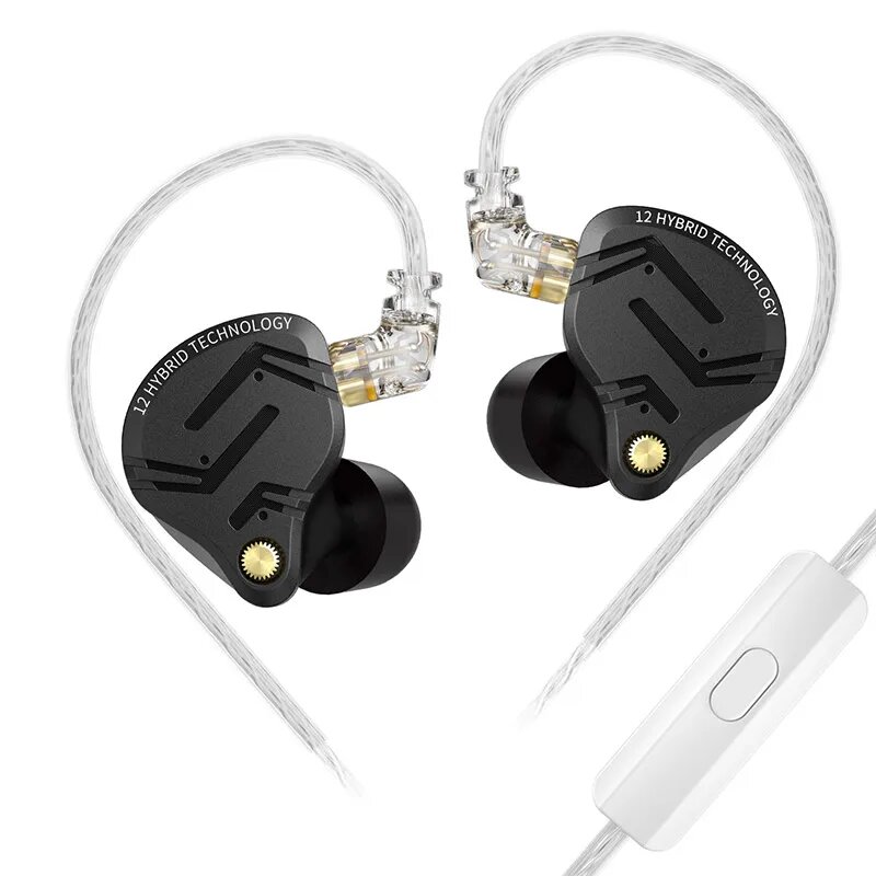 KZ ZS12 PRO X гибридные металлические наушники